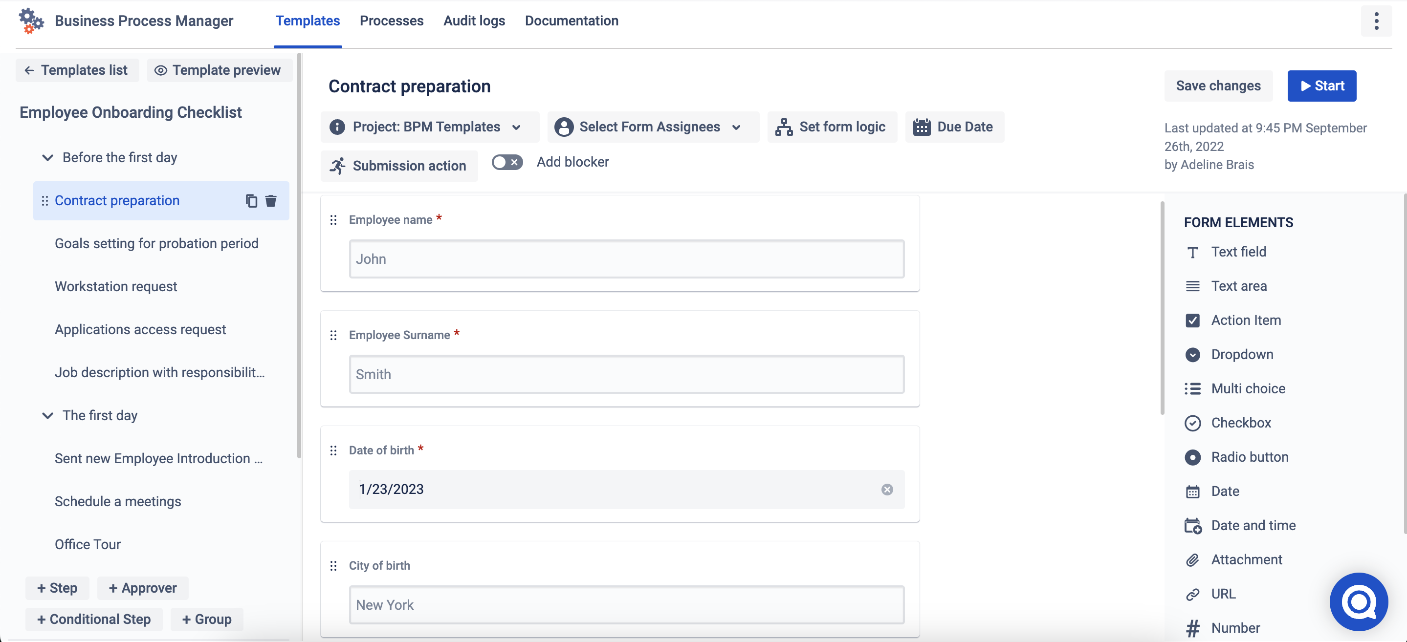 Business Process Manager
