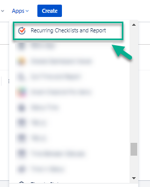 Checklist template creation