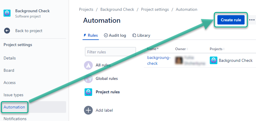 How to use Template Start URL with Jira Automation?