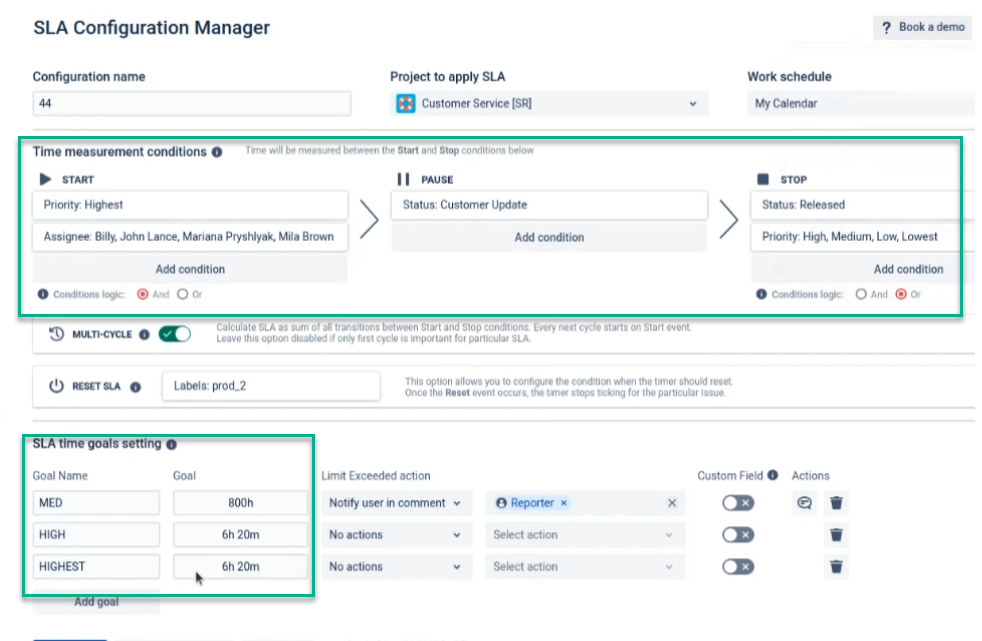 How to control Critical priorities with the SLA Dashboard?