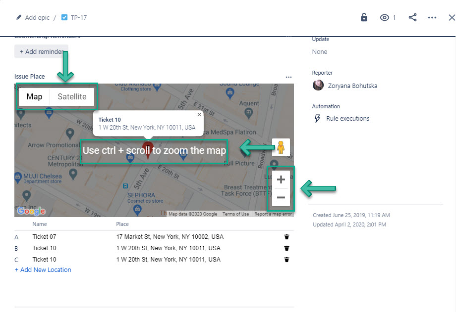 Get Started with Google Maps for Jira